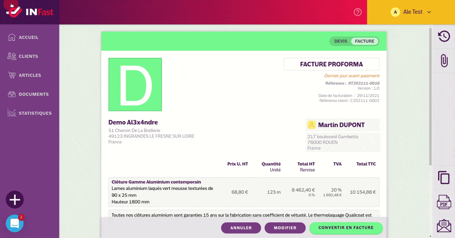 Comment faire une facture proforma conforme rapidement ? – INTIA